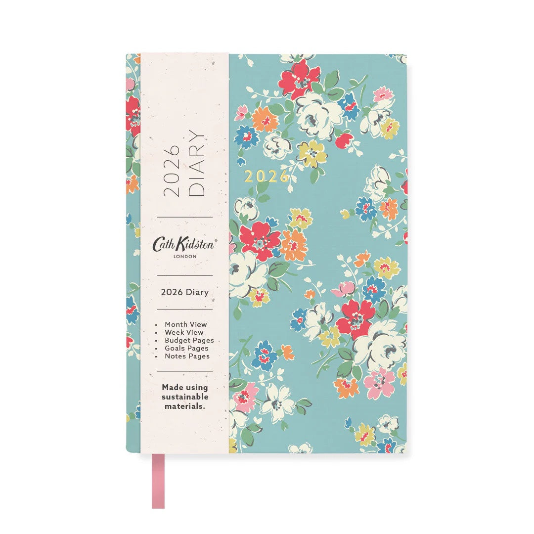 Cath Kidston A6 2026 Weekly Diary - Clifton Rose - Good Thing