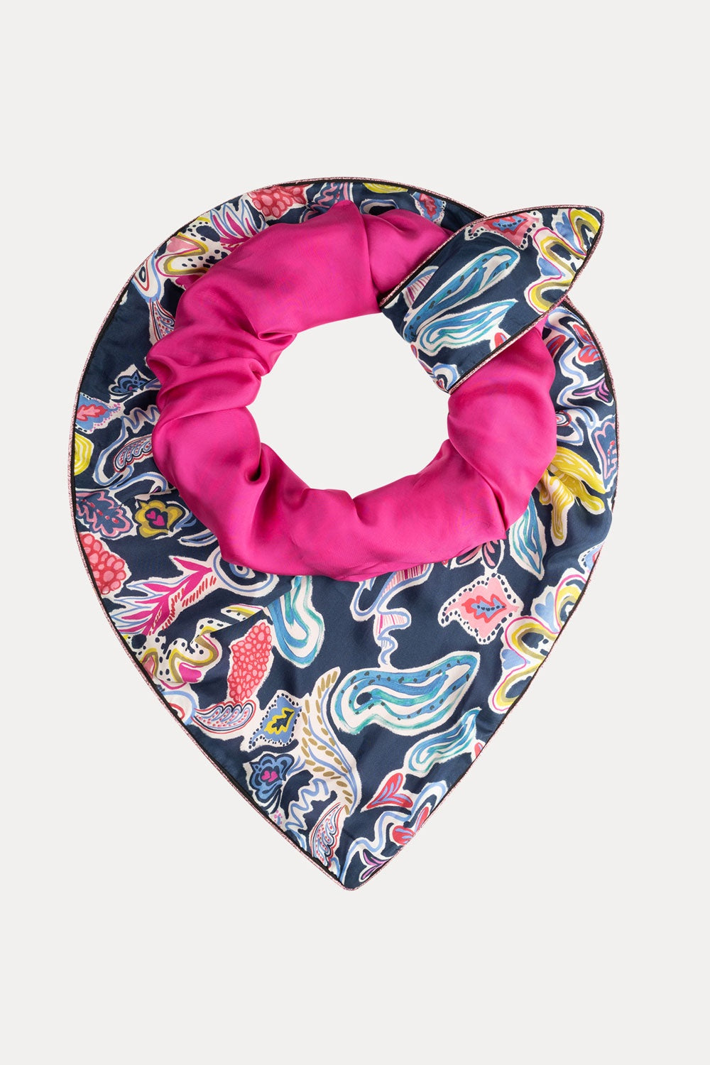 POM Shawl - Double Full Glow Deep Blue - Good Thing